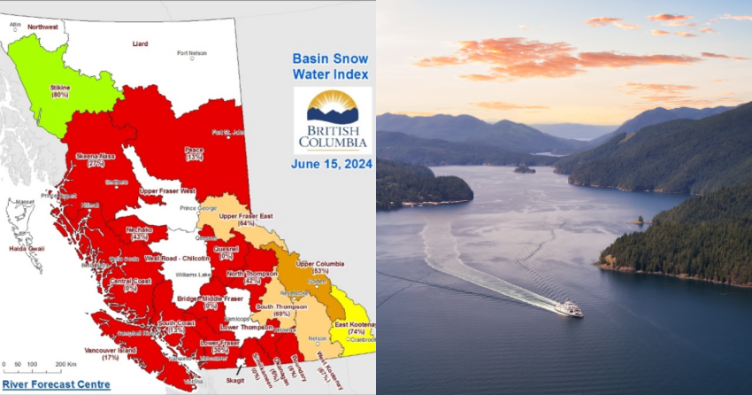 'This year’s snow has melted at a typical rate': Last BC snowpack ...