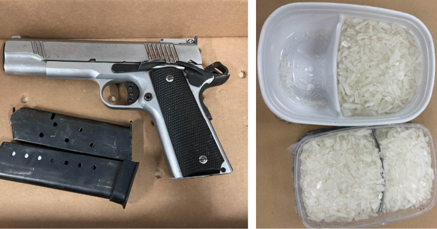 CBSA, BC RCMP seize drugs and guns, arrest suspect who was living in a boat