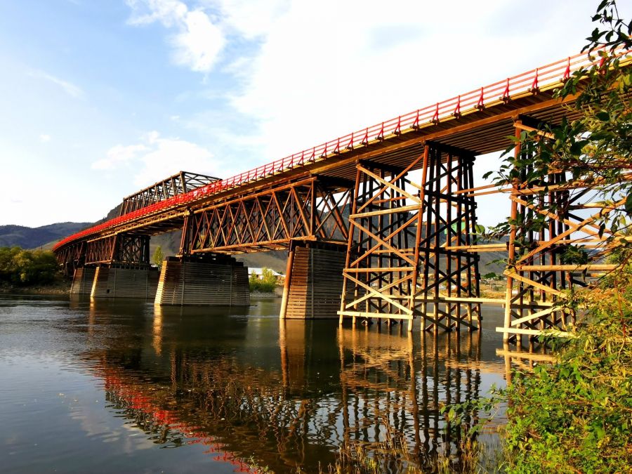 Red Bridge fire, collapse into Thompson River sparks concerns about salmon